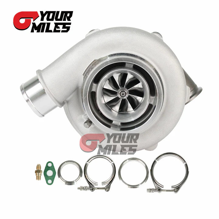 REVERSE ROTATION GTX3071R GEN2 DUAL BALL BEARING TURBO DUAL VBAND 0.83 ...