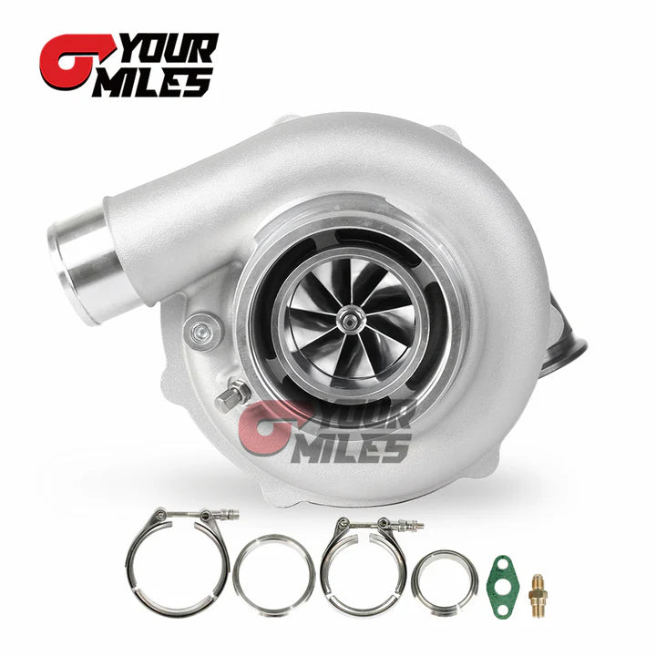 REVERSE ROTATION GTX3076R GEN2 DUAL BALL BEARING TURBO DUAL VBAND 0.83 ...